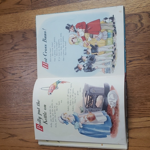 Other | Vintage 5s Nursery Rhyme Land By Hilda Boswell Hardcover ...